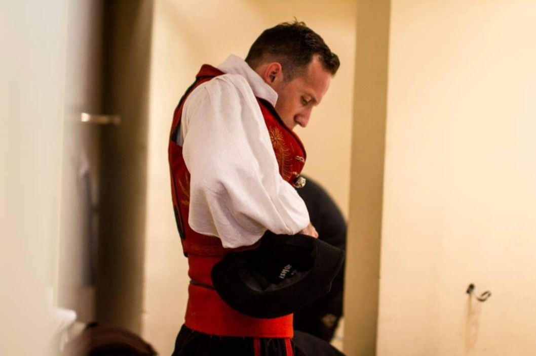 The first soloist of the Ensemble "Kolo" Milos Vulovic - Interview